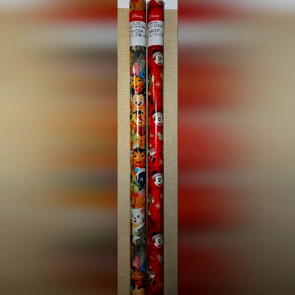 Disney | Holiday | Disney Christmas Wrapping Paper | Poshmark